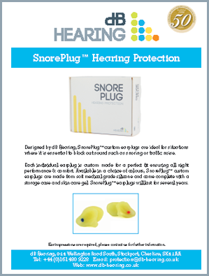 snore plug – dB Hearing